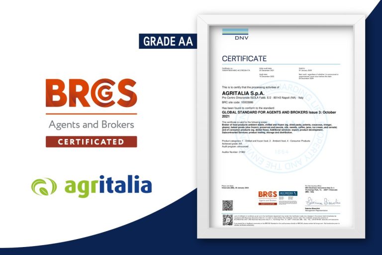 Agritalia | » BRC Agents & Brokers certification